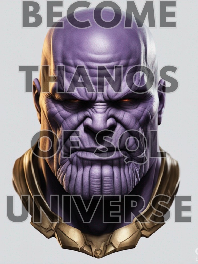 Thanos SQL | PDF