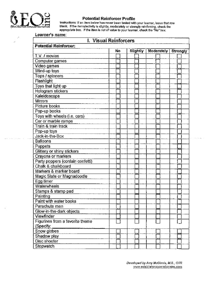 Reinforcement Inventory | PDF