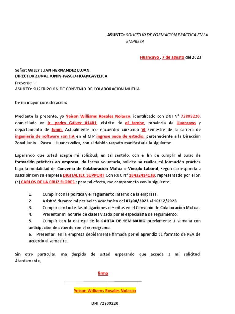 Documentos Complementarios - 2023-20 1 | PDF