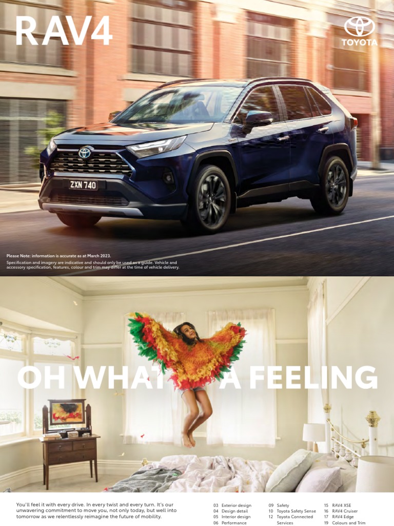 Toyota Rav4 2023 AU | PDF