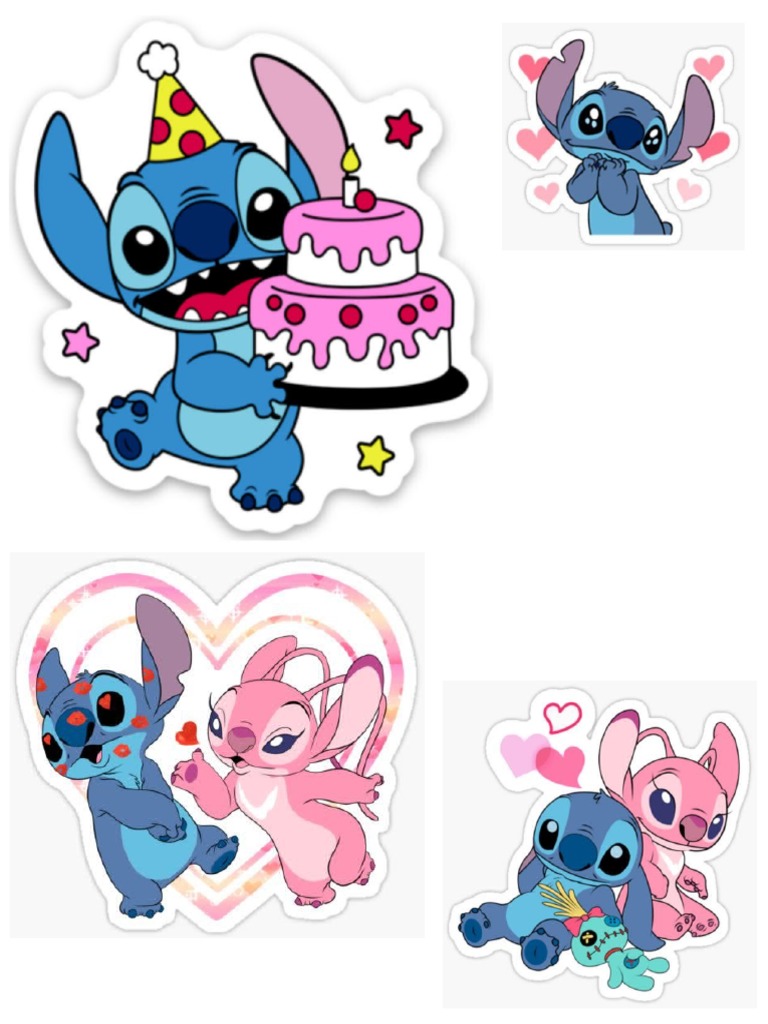 Stitch Feliz Cumpleaños | PDF
