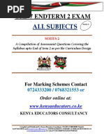 Mathematics - CBC Grade 8 End Term 2 Exams 2024 Set 1-1843 | PDF ...