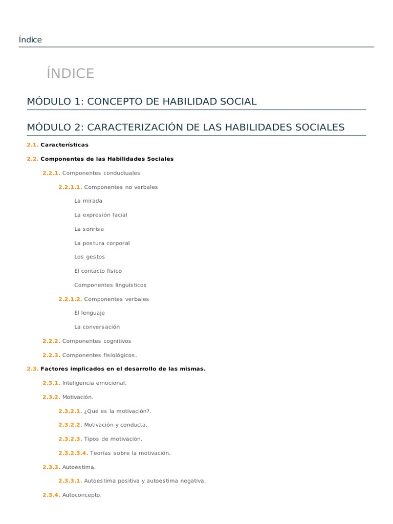 2385 - Habilidades Sociales | PDF | Comunicación | Comunicación no verbal 2385 - Habilidades Sociales | PDF | Comunicación | Comunicación no verbal