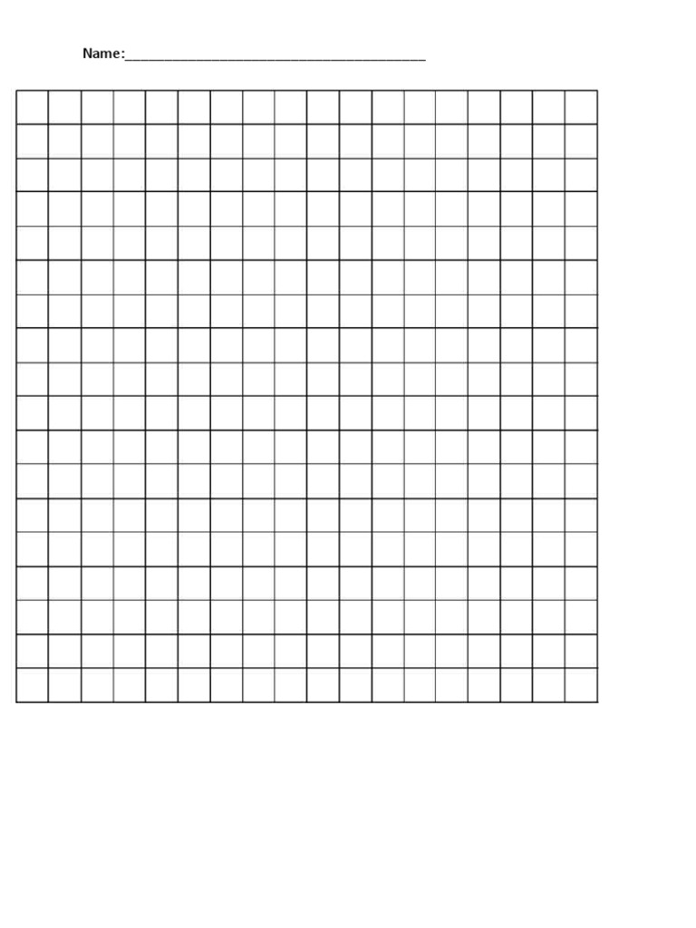 Math Graph Paper | PDF