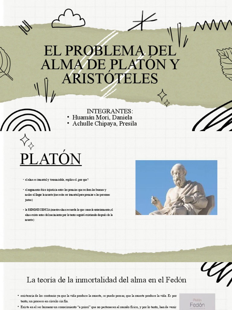 Presila Achulle, Daniela Huamán | PDF | Alma | Platón