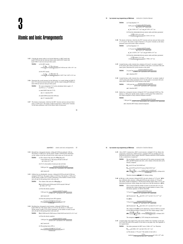An Mon4 | PDF | Crystal Structure | Density