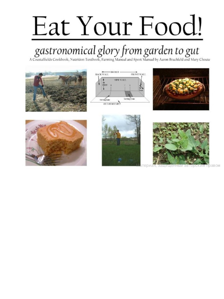 Eat Your Food Gastronomical Glory From Garden To Gut A Coastalfields ...