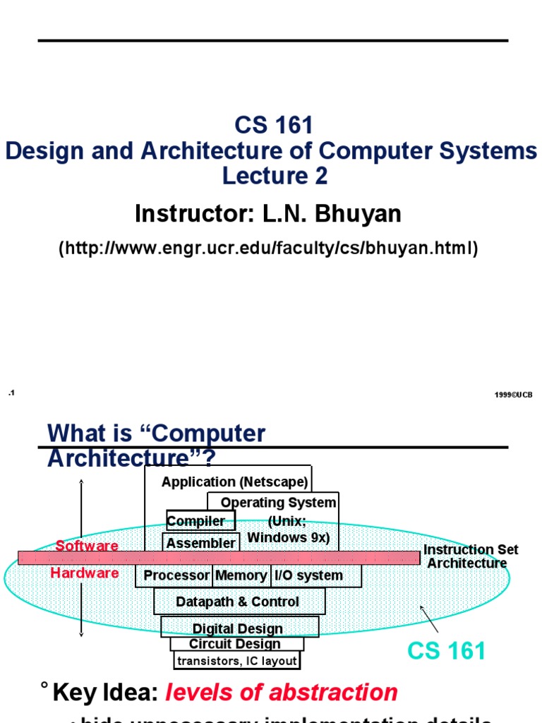 Lecture2 Pdf Computer Architecture Computer Programming