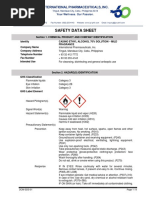 MSDS Rust-Remover-SDS5048 | PDF | Toxicity | Dangerous Goods