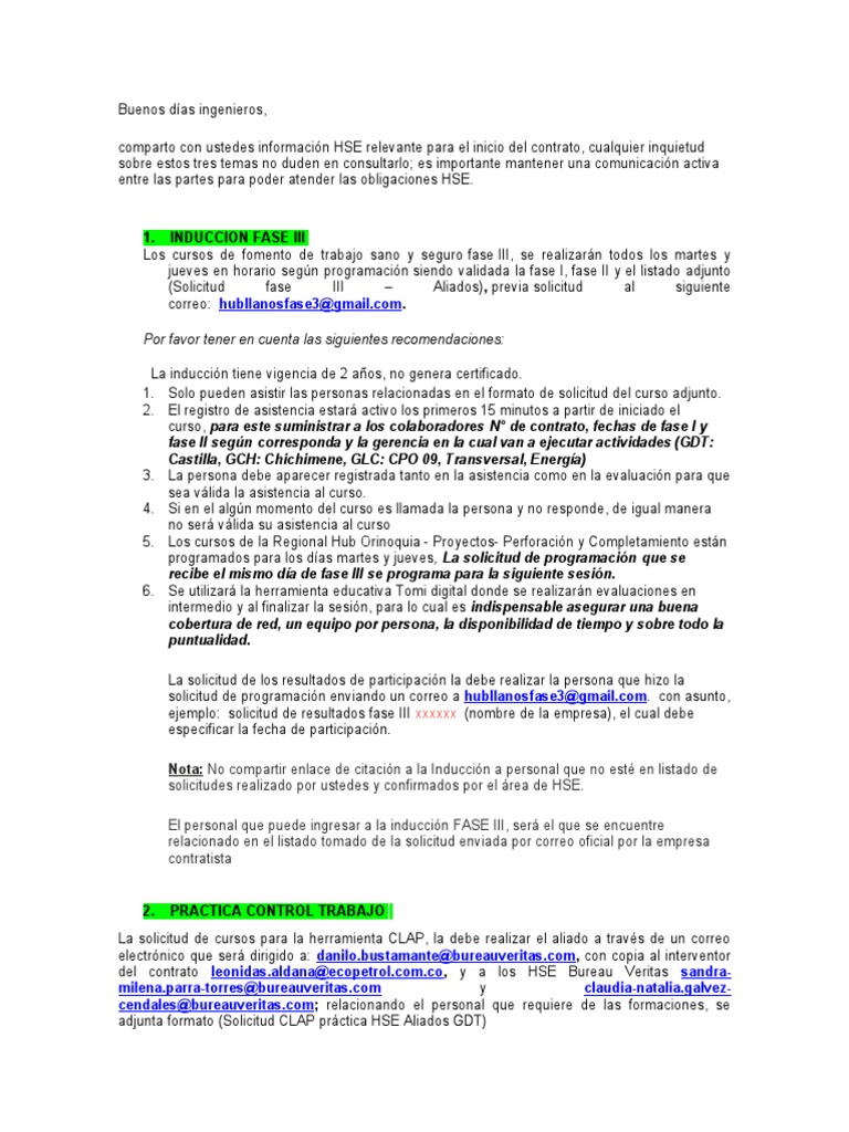 Guia Solicitud Ecp | PDF | Negocios