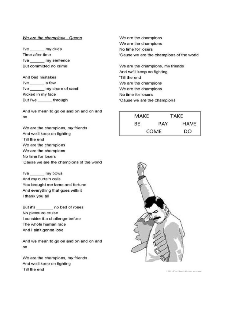 We Are The Champions | PDF