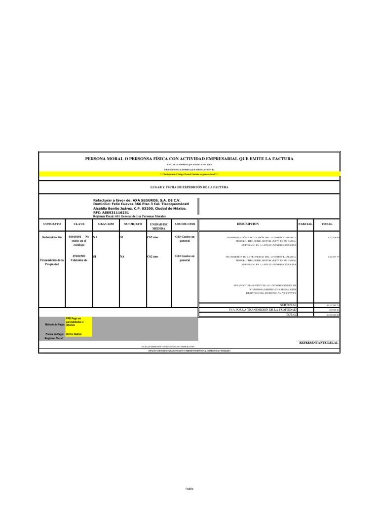 Régimen Fiscal 601 para Personas Morales | PDF