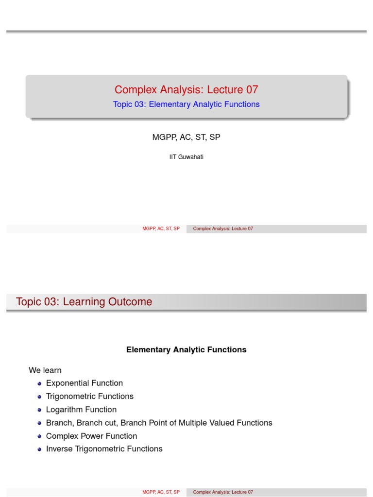 2023 CA Lecture 07 | PDF