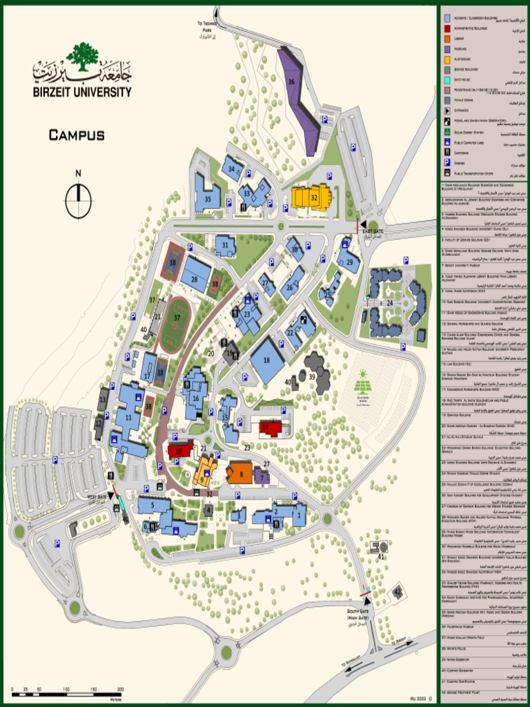 Bzu Campus Map | PDF