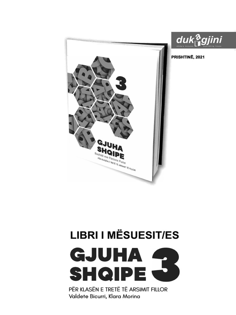 Gjuha Shqipe 3 Libri I Mesuesit | PDF