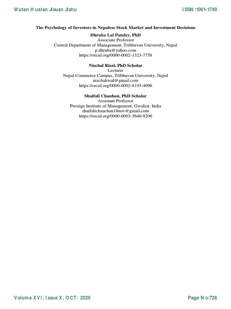 85 WHJJ Oct 5688 | PDF | Investing | Stocks