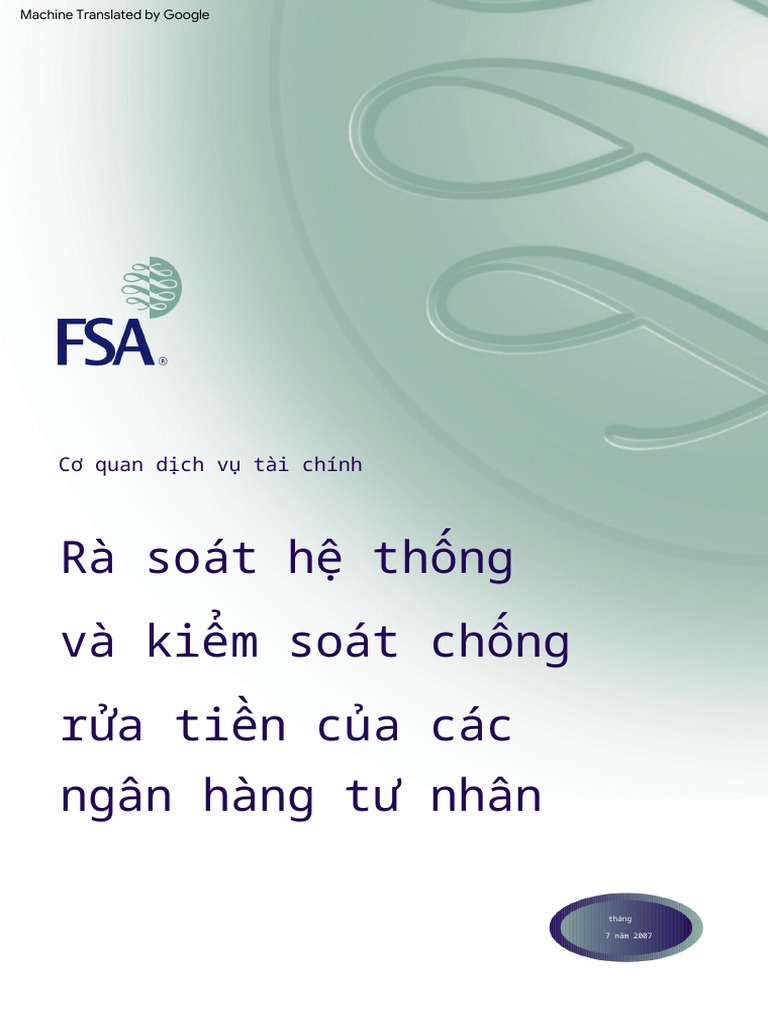 Fsa Systems Review | PDF