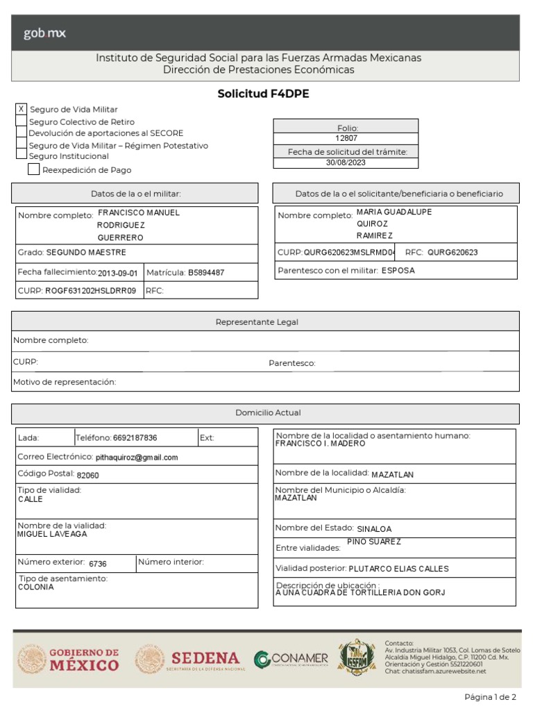 F4dpe Folio 12807 | PDF | Gobierno