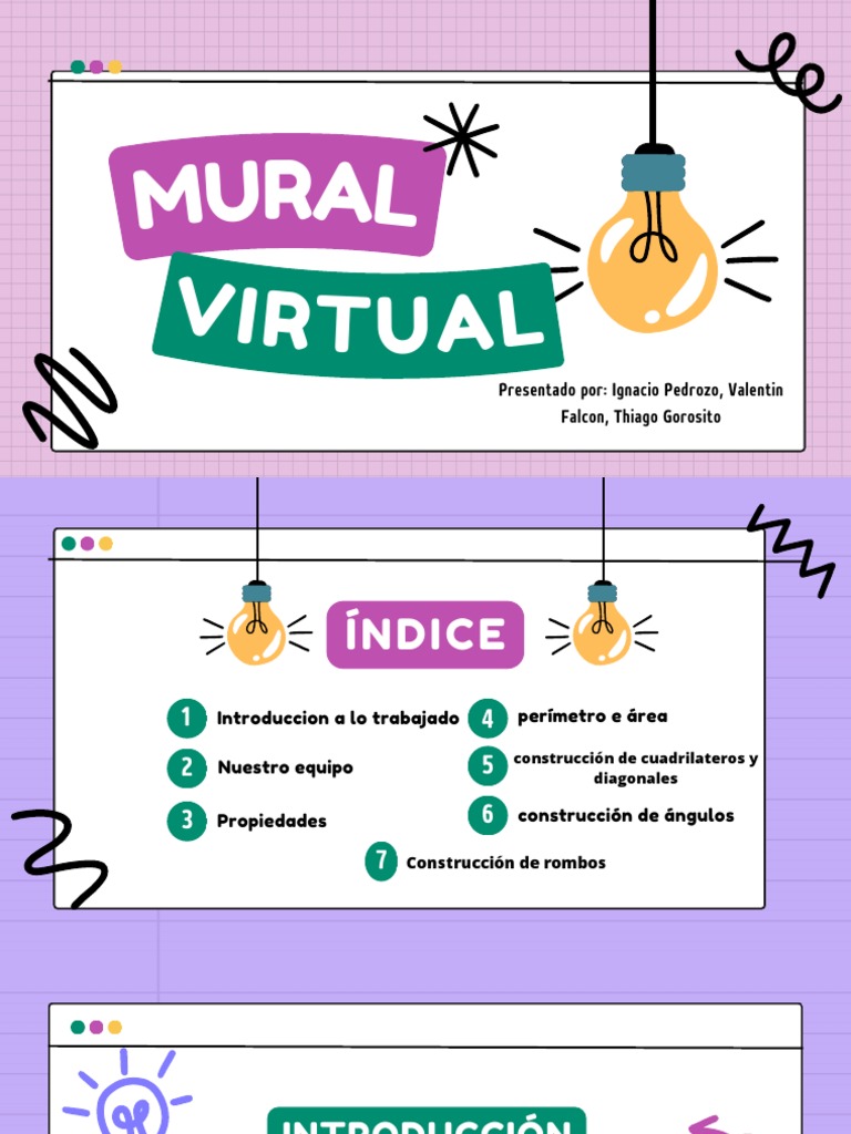 Mural Digital Matemática | Descargar gratis PDF | Ángulo | Geometría