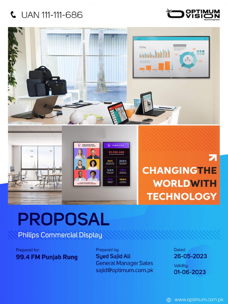 Quotation For Philips Display | PDF
