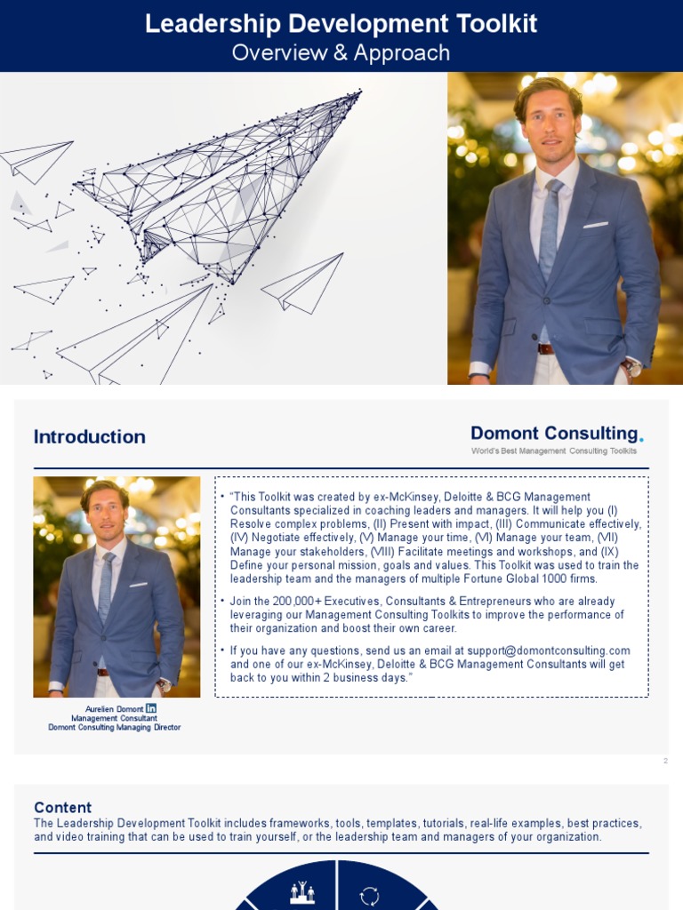 Leadership Development Toolkit - Overview and Approach | PDF | Goal ...