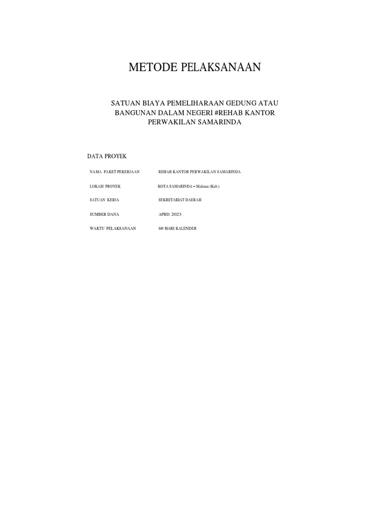 Metode Pengecatan | PDF