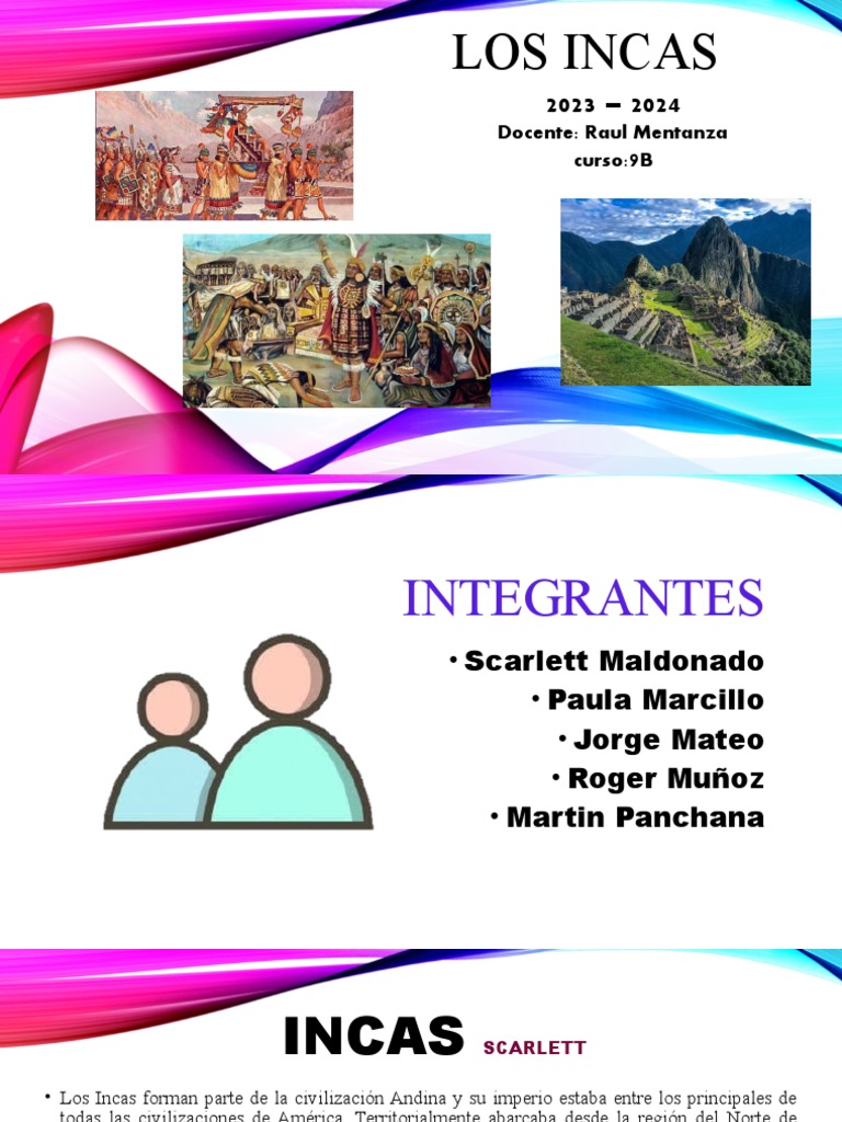 Los INCAS | PDF | Imperio Inca