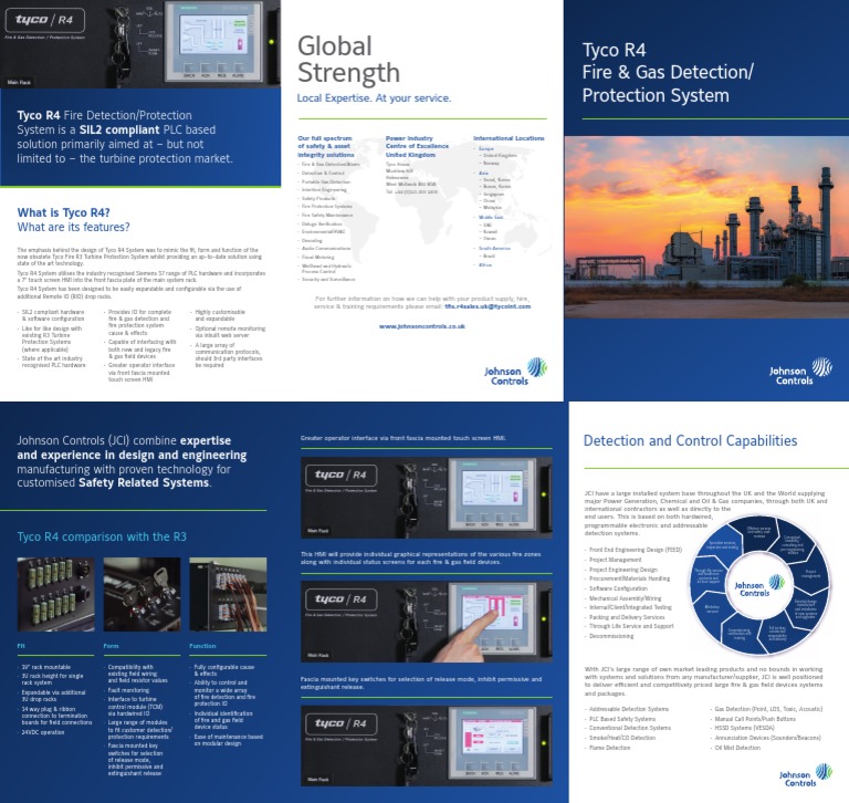 Tyco R4 Fire Detection System Overview | PDF | User Interface ...