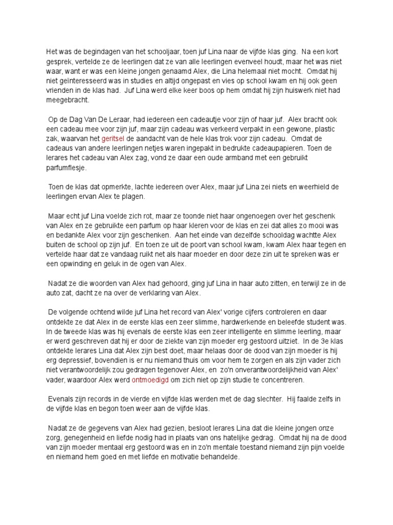 En Kort Verhaal | PDF