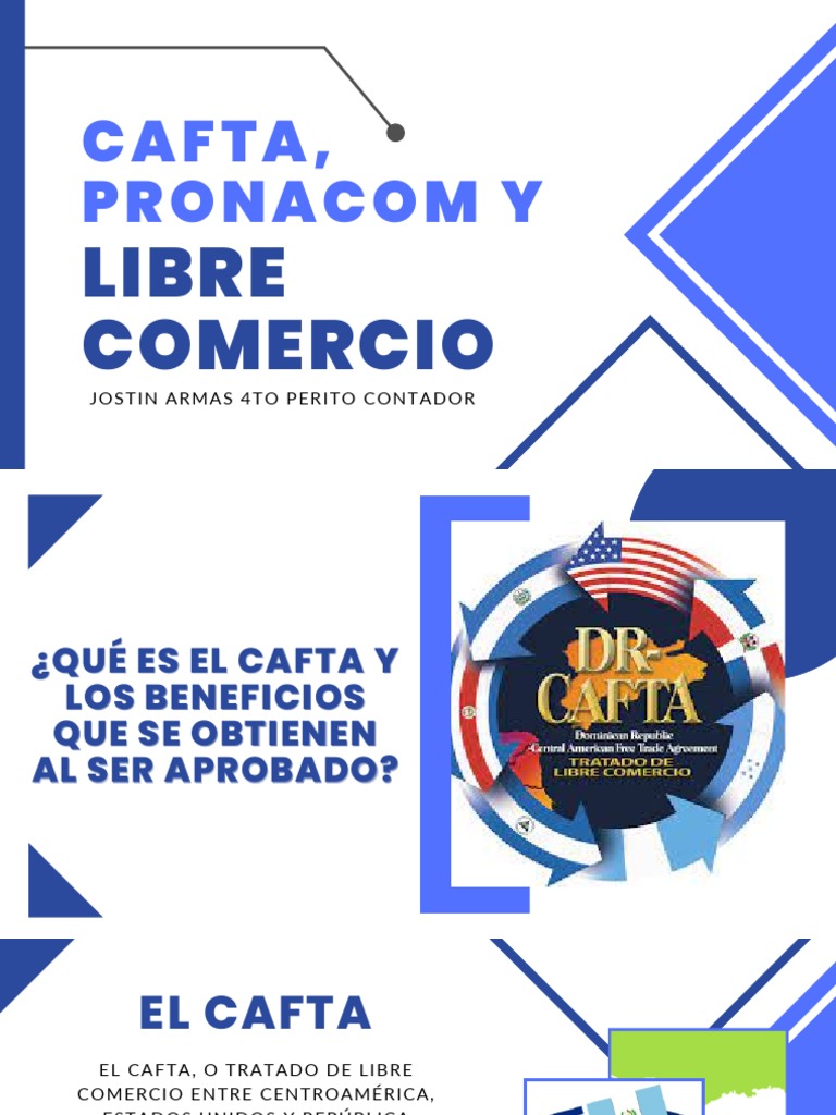 CAFTA, PRONACOM y Libre Comercio | PDF | Tratado de Libre Comercio ...