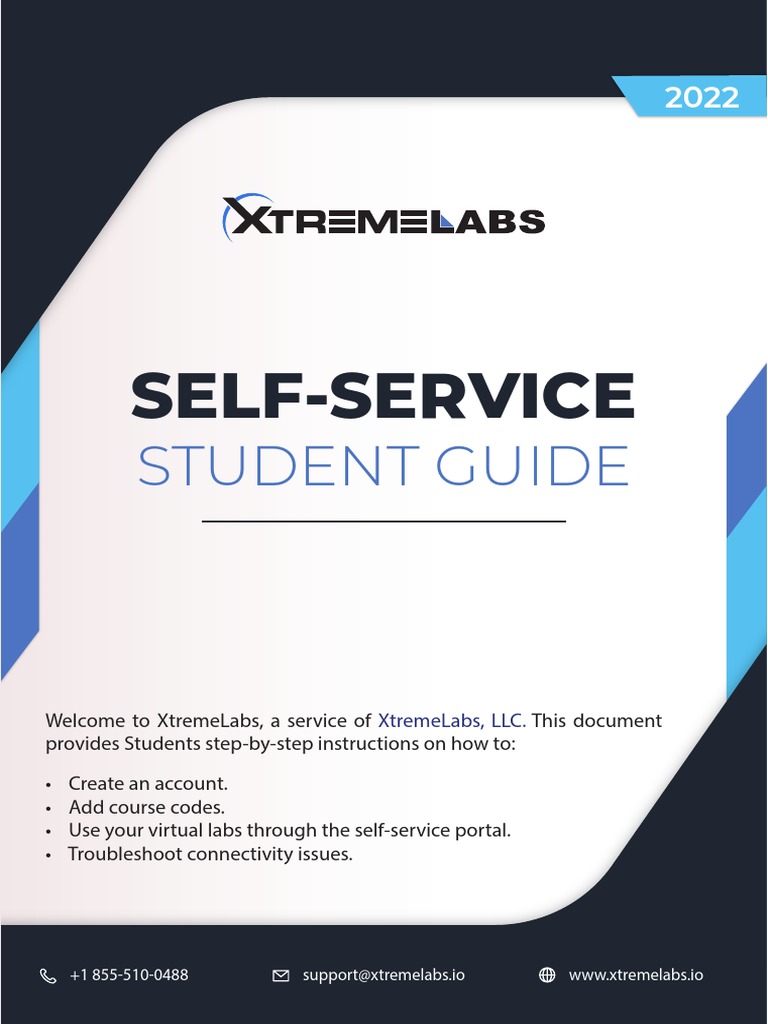 Self-ServiceStudentGuidetoXLabs HTML5 | PDF | Proxy Server | Port (Computer Networking)