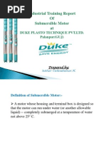 Three Phase Motor Test Report | PDF