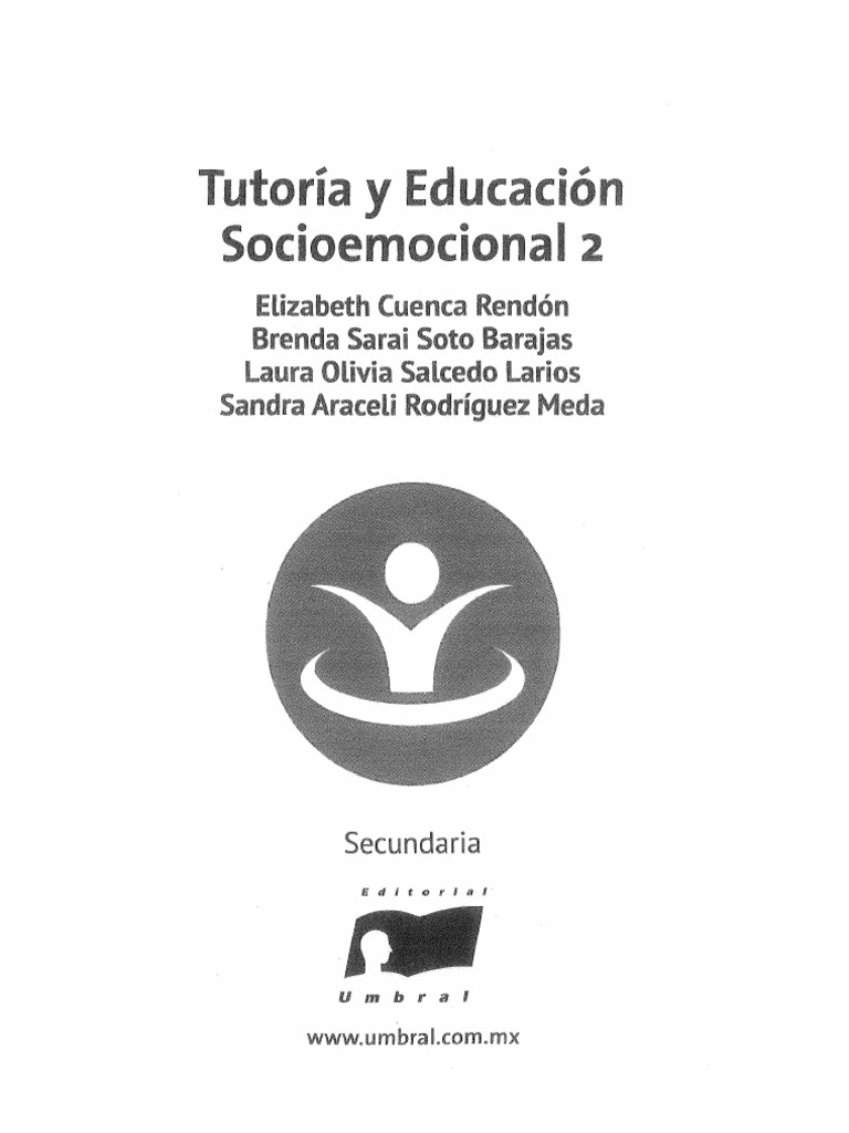 Tutoria y Educ Socioemo 2 | PDF