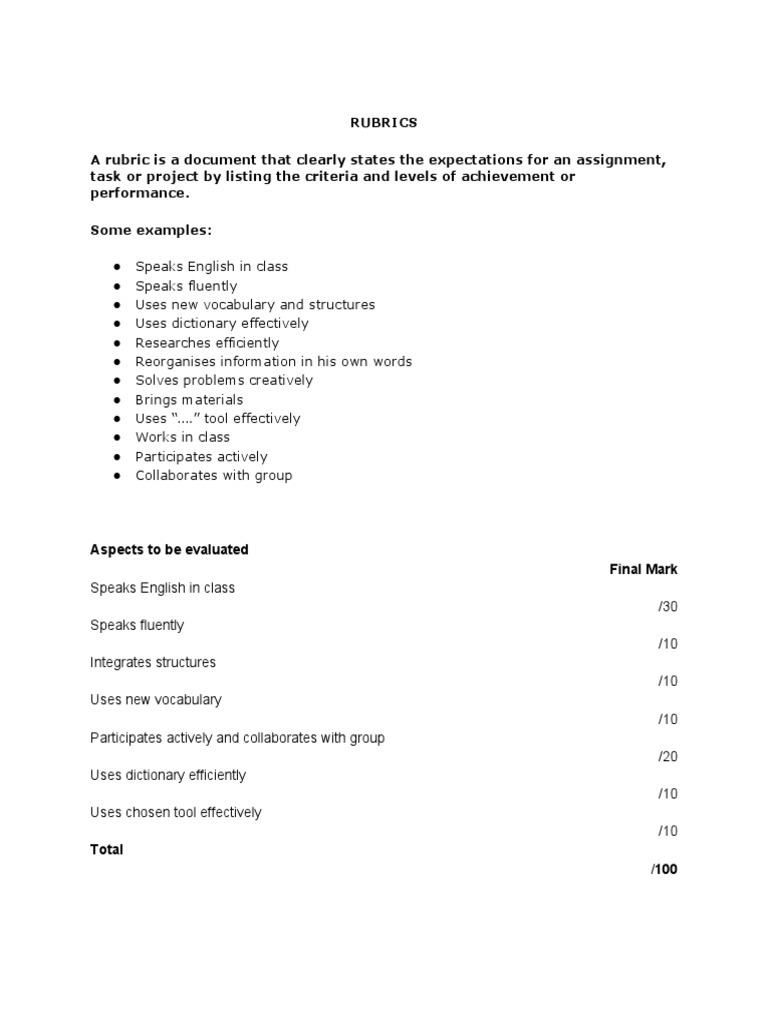 Rubric S | PDF | Syntax | Slang