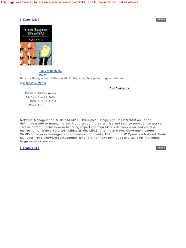 Network Management Mibs and Mpls Principles Design | PDF | Computer ... Network Management Mibs and Mpls Principles Design | PDF | Computer ...