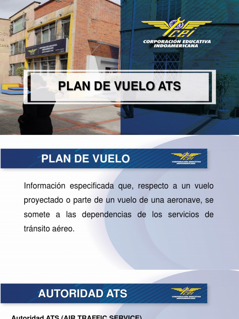 Plan de Vuelo Ats | PDF | Vehículos | Operación del vehículo
