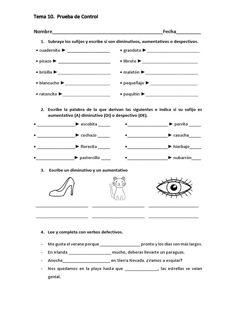 Examen Tema 10 | PDF | Relaciones sintácticas | Morfología Lingüística