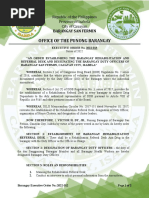 BADAC Executive Order House Cluster | PDF | Public Law | Public Sphere