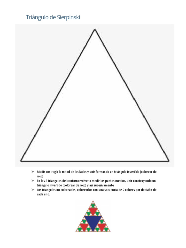 Triangulo de Sierpinski | PDF