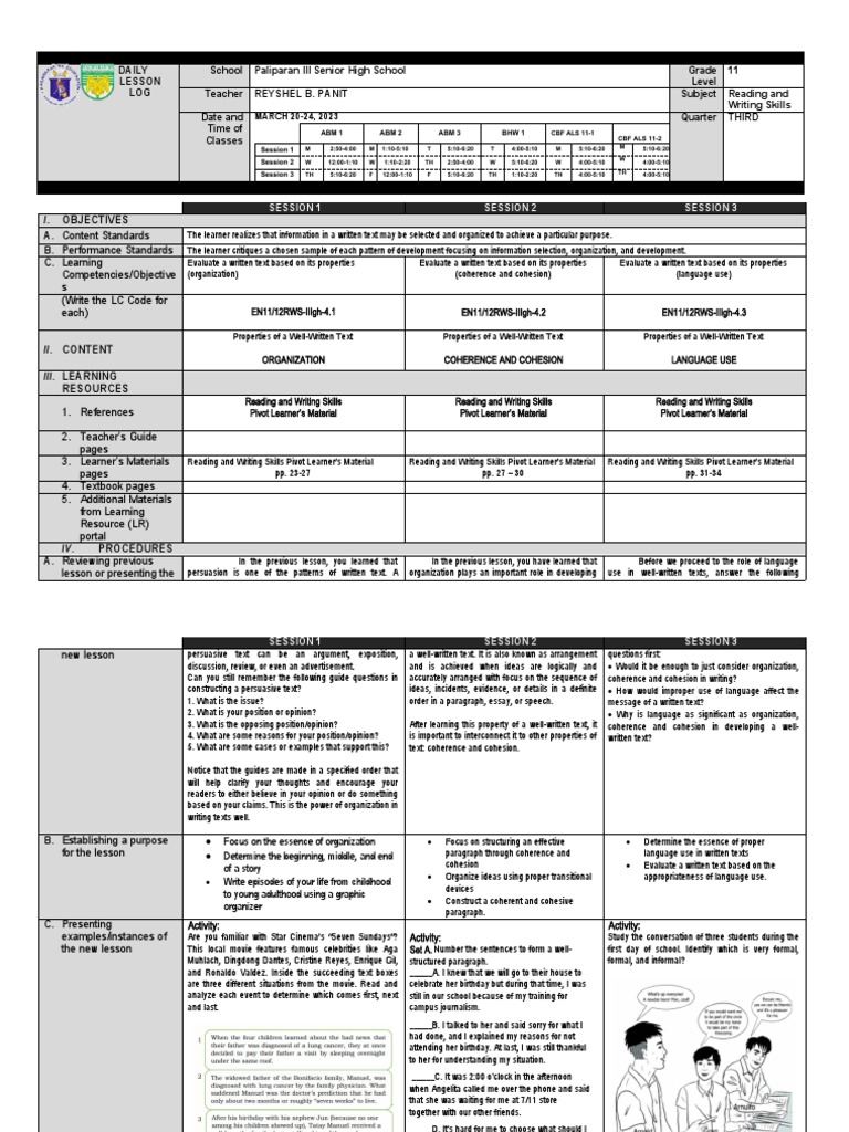 DLL Week 5 RW | PDF | Linguistics | Cognitive Science