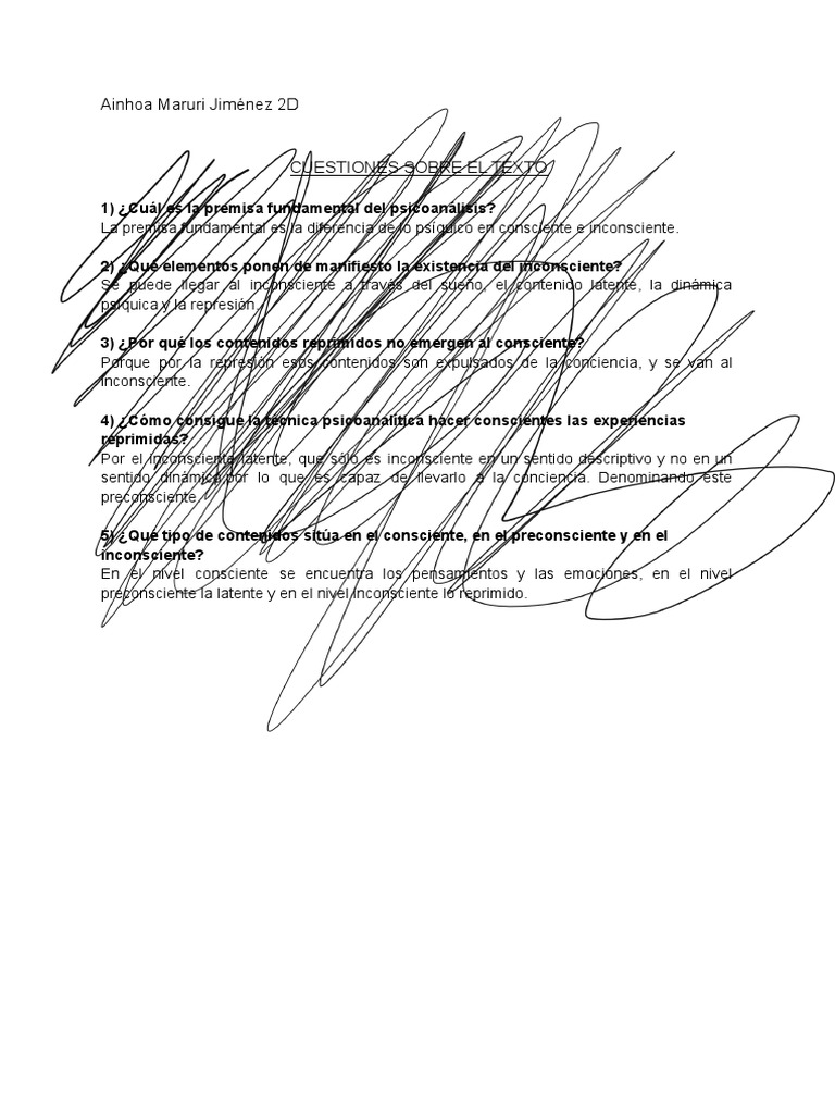 'El Yo y El Ello'' de Freud | PDF