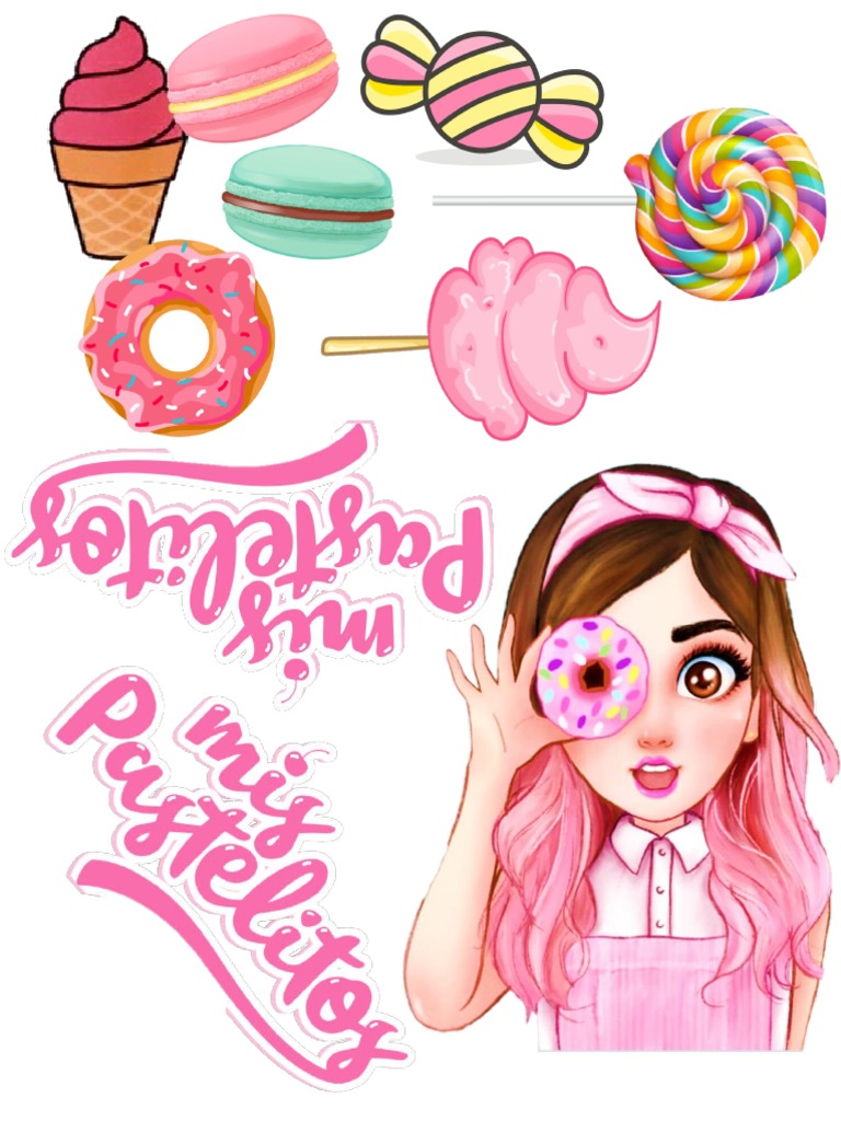 caketopper mis pastelitos | PDF