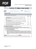 HLTENN045 Student Assessment Task 2 - Case Study | PDF | Dementia | Nursing