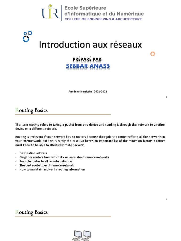 Ch5 Intro Networking Pdf Routing Ip Address 7294
