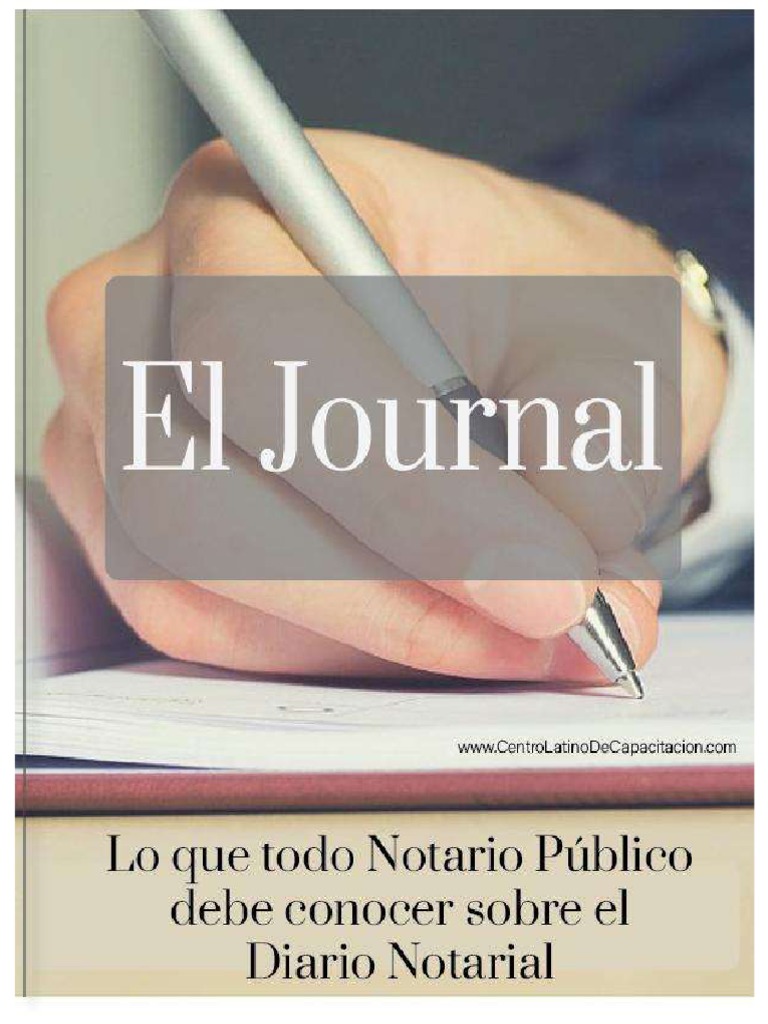Journal Notarial | PDF