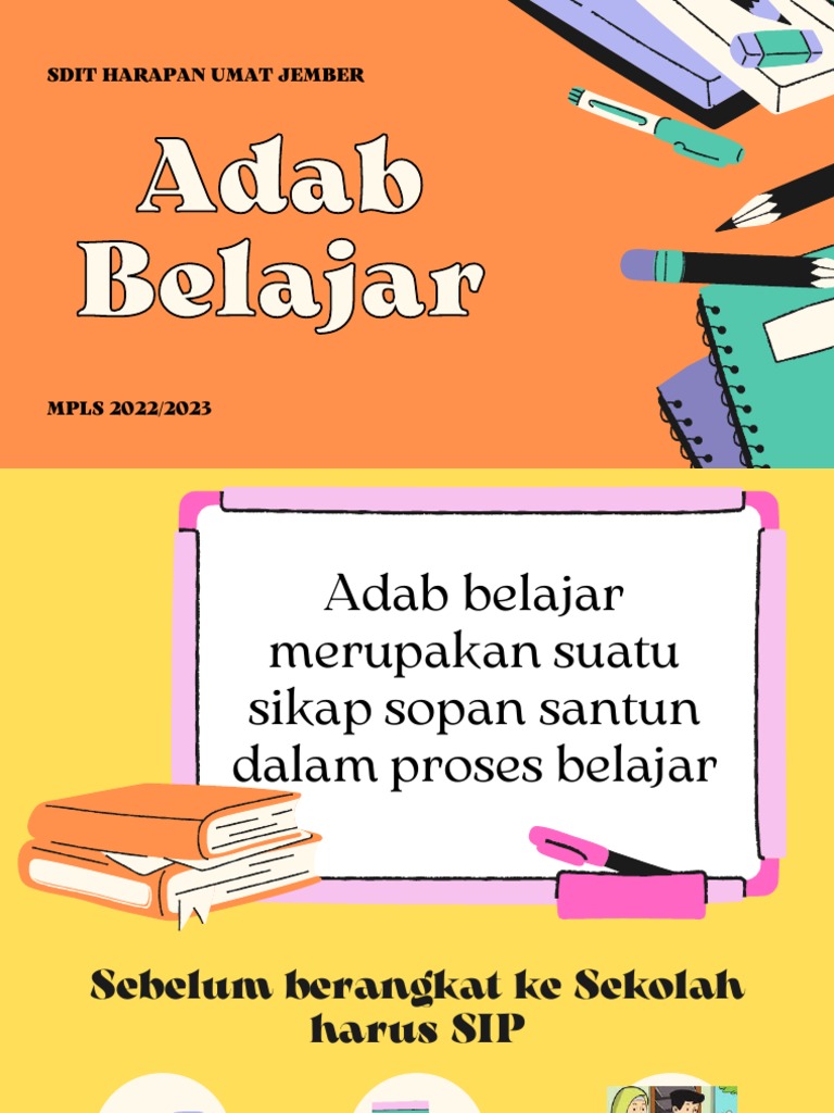 Materi 2 - Adab Belajar | PDF