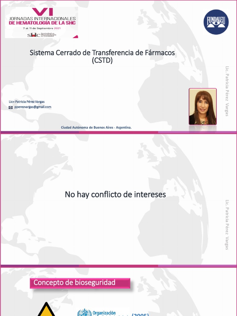 Reducción de Contaminación con CSTD | PDF | Medicamentos con receta | Farmacia