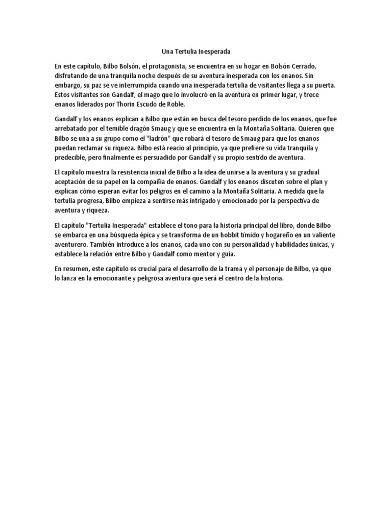 El Hobbit | PDF | Bilbo Baggins | J. R. R. Tolkien