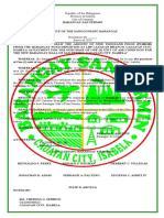 Brgy Assembly 2nd Sem Guidelines | PDF | Social Science