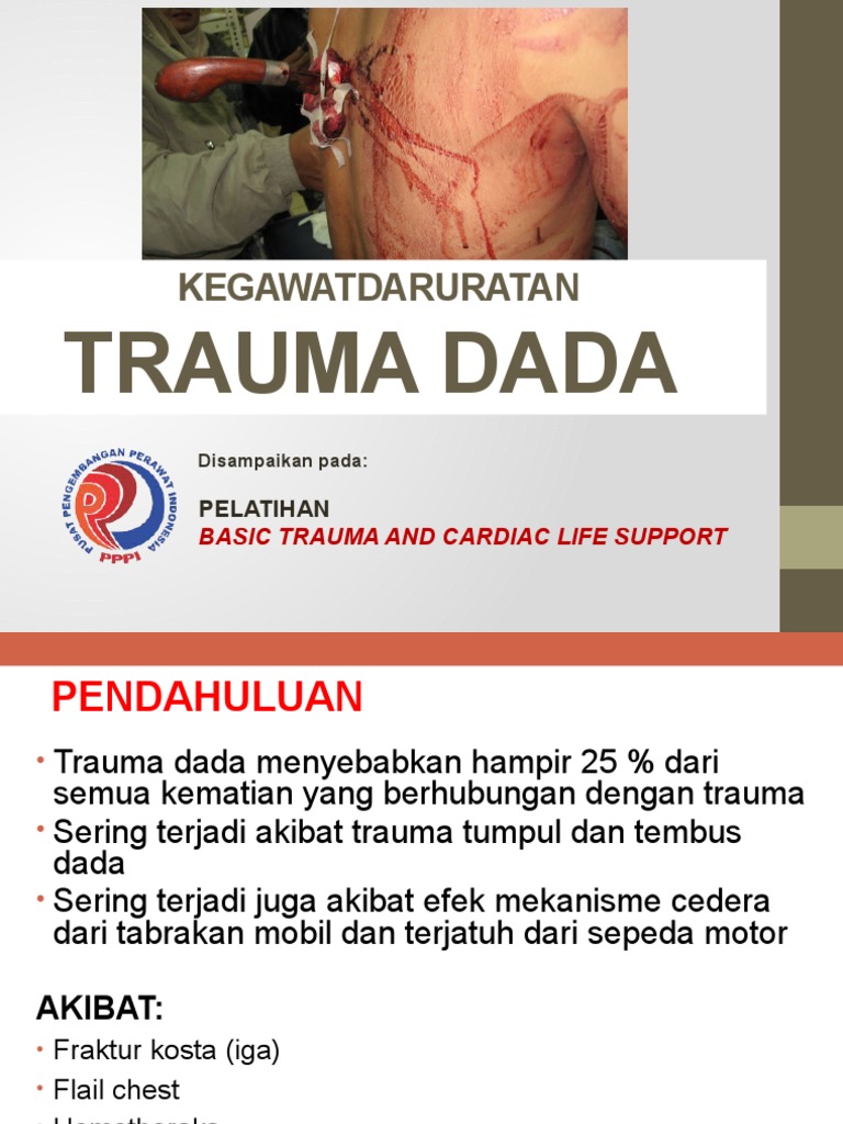 Materi 11 Btcls - Trauma Dada & Abdomen | PDF